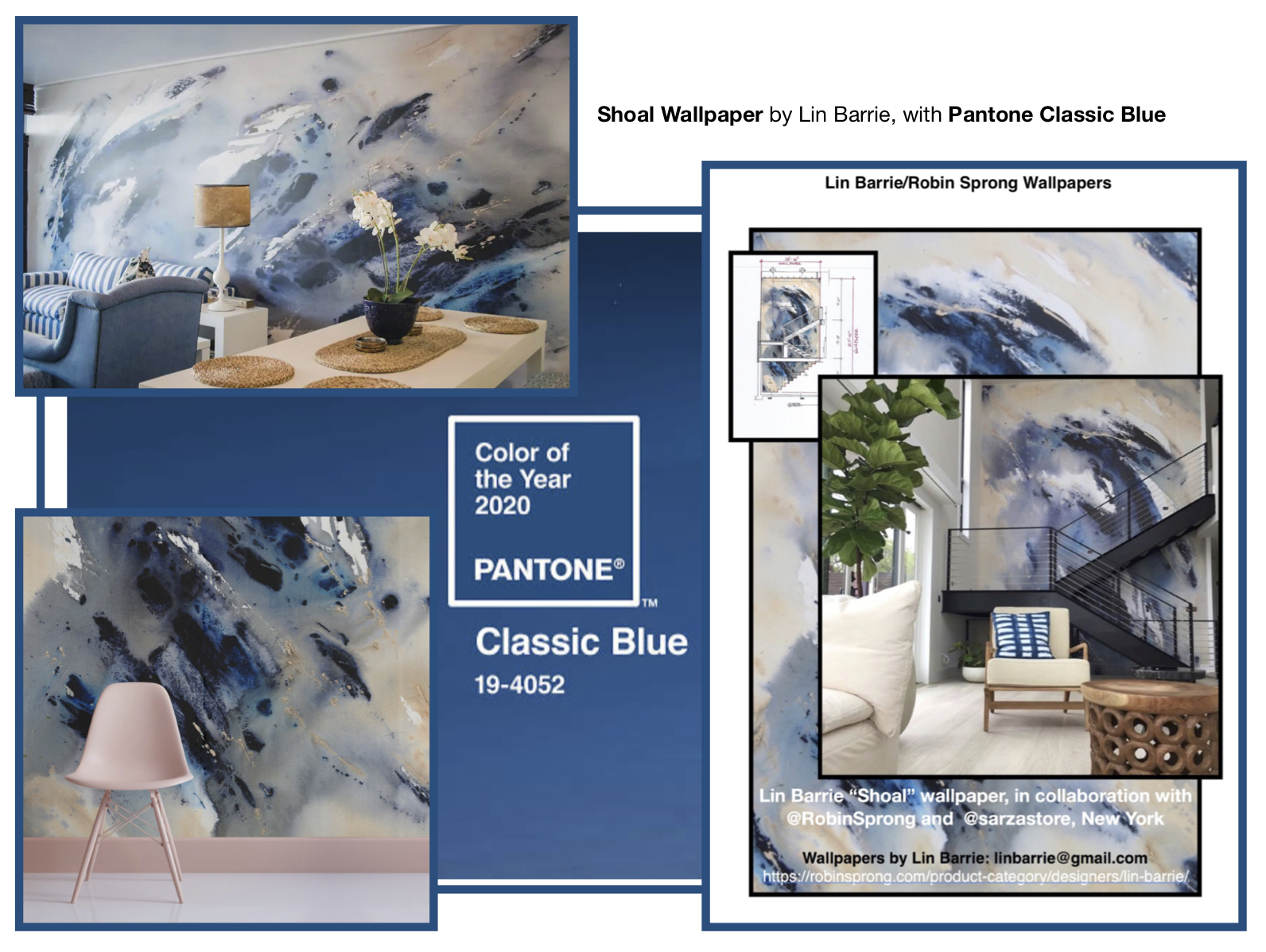 Wallpapers Wow! Lin Barrie Art hits the walls…… | wine and wild dogs
