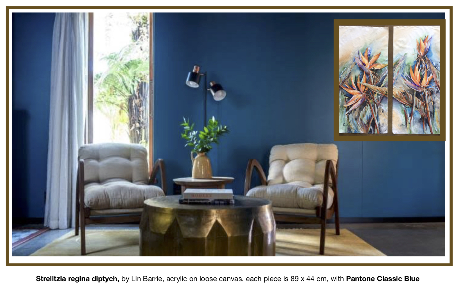 Classic Blue and Lin Barrie Art; Pantone Colour of the Year for 2020 ...